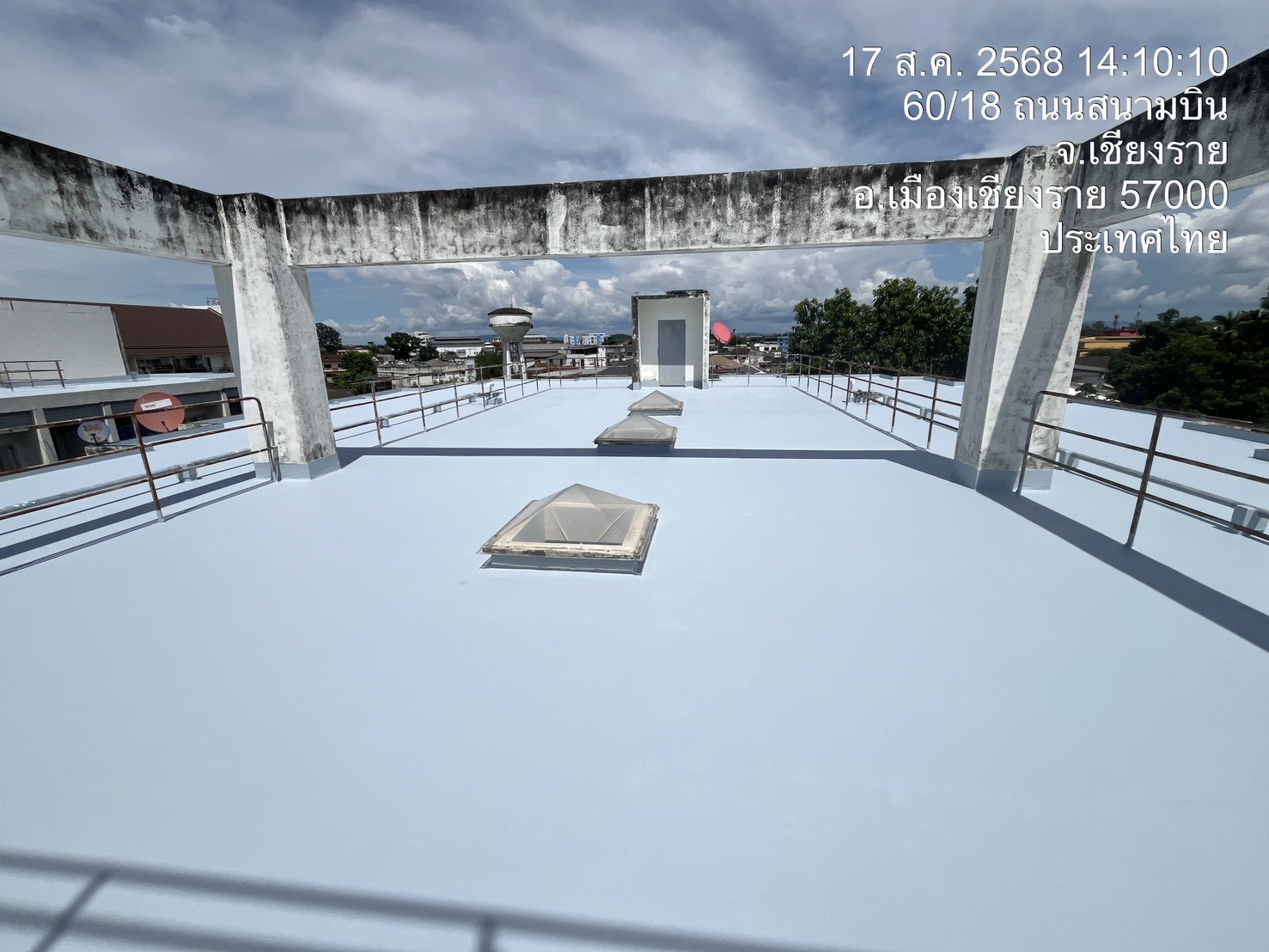 Water Proof TOA 201 Roofseal โรงพยาบาลเชียงรายประชานุเคราะห์ - บริษัท ...